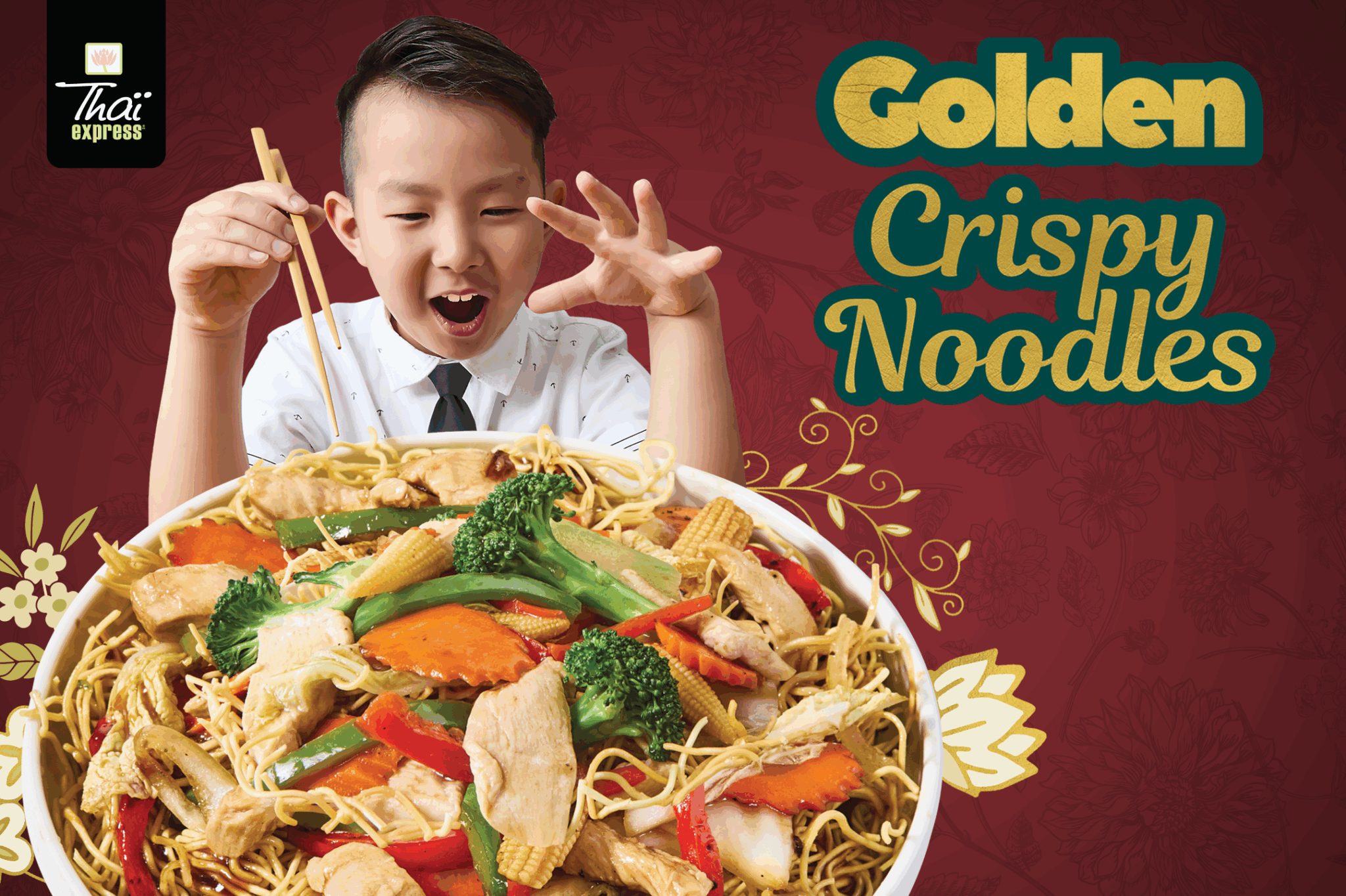 Golden Crispy Noodles | Thai Express